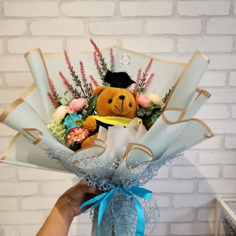Jual flower bouquet graduation | Shopee Indonesia