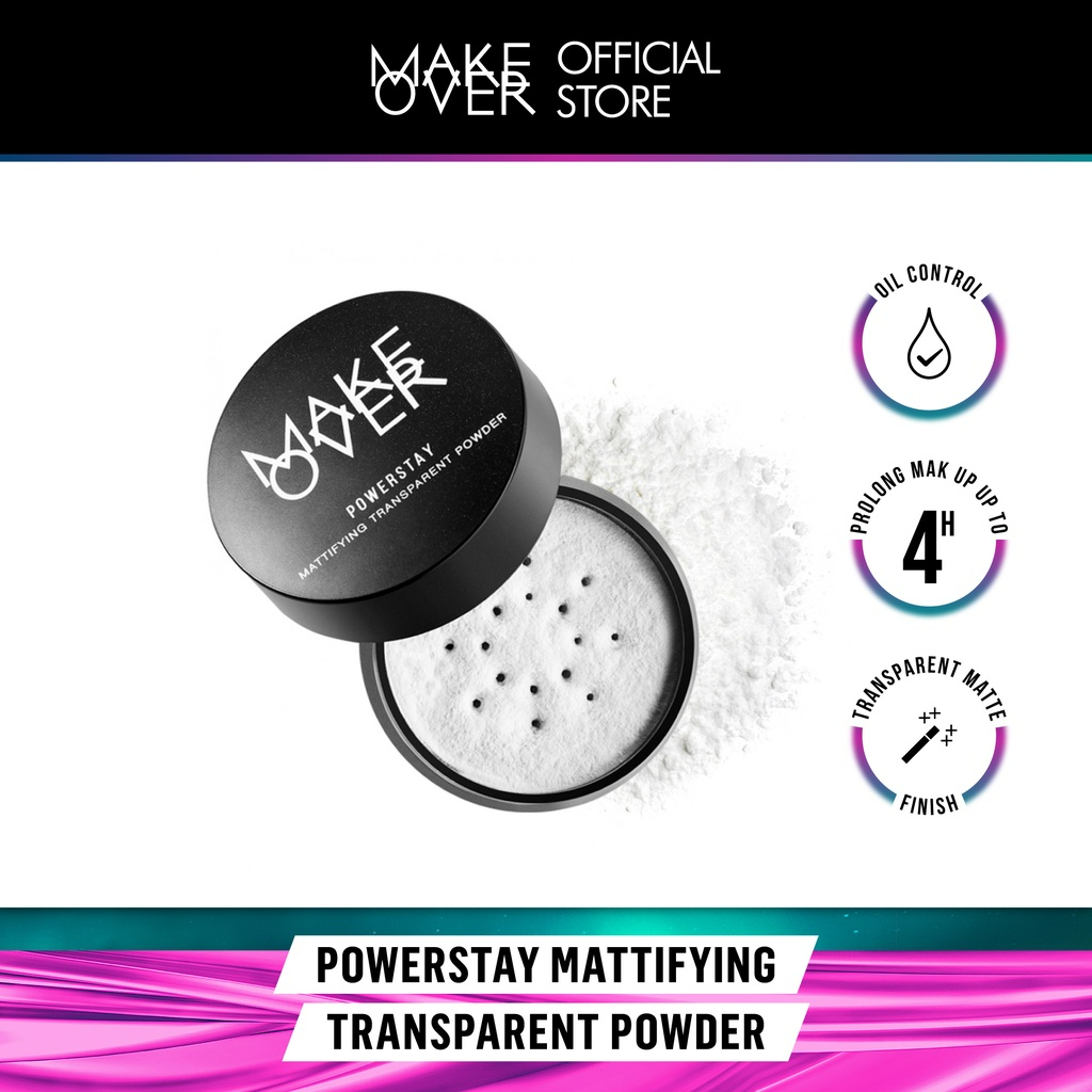 Jual MAKE OVER Powerstay Mattifying Transparent Powder 11 g - Bedak Tabur | Shopee Indonesia