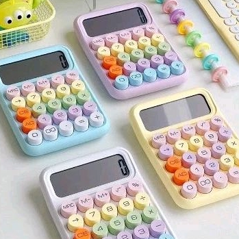 Jual KIANDAA Kalkulator macaron cute calculator lucu korea style alat ...