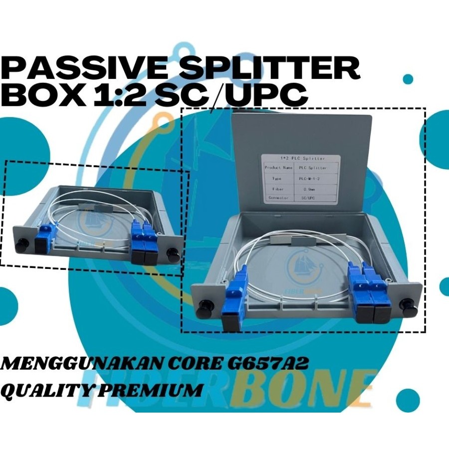 Jual Terlengkap Spliter BOX 1:2 1:4 1:8 1:16 Passive Splitter SC UPC | Shopee Indonesia