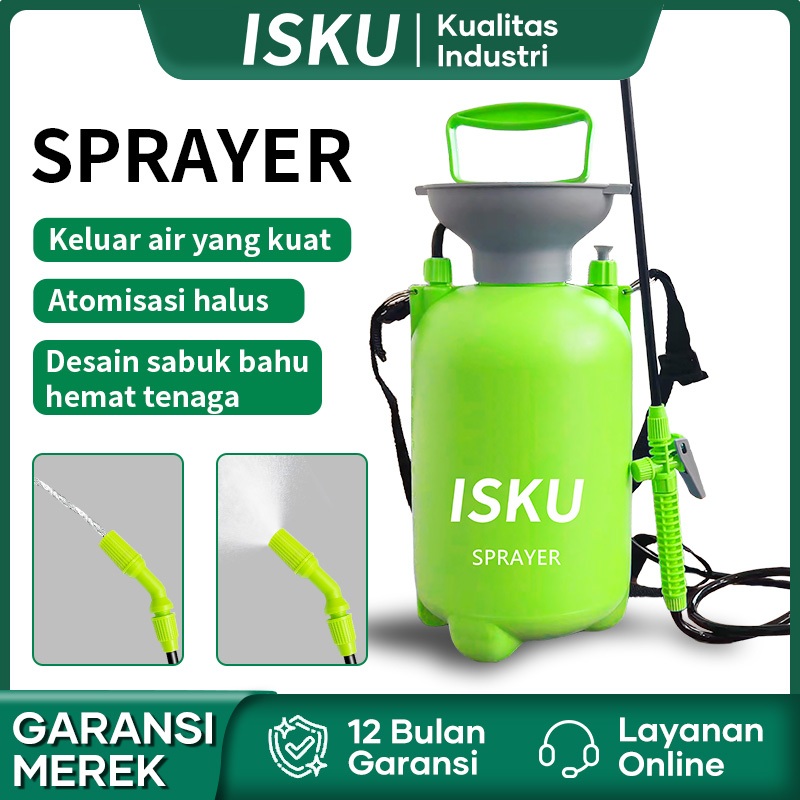 Jual isku sprayer 5 L semprotan ala semprotan hama sprayer tamanan ...