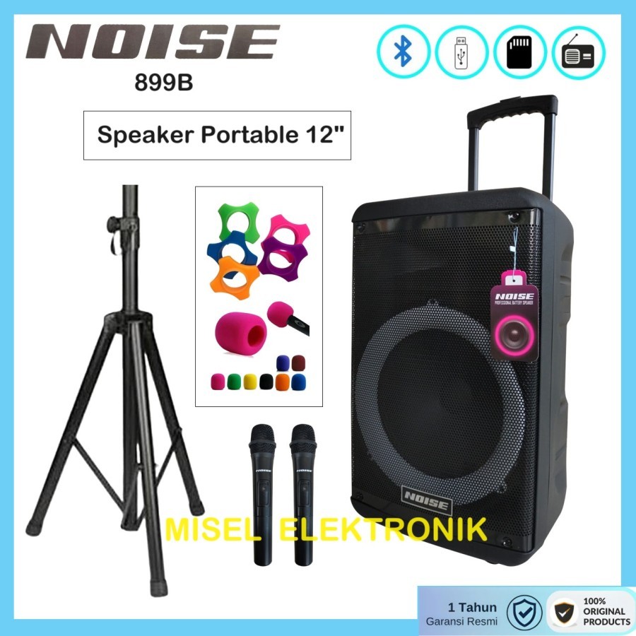 Jual Speaker Portable 12 Inch Noise 899B USB Bluetooth | Shopee Indonesia