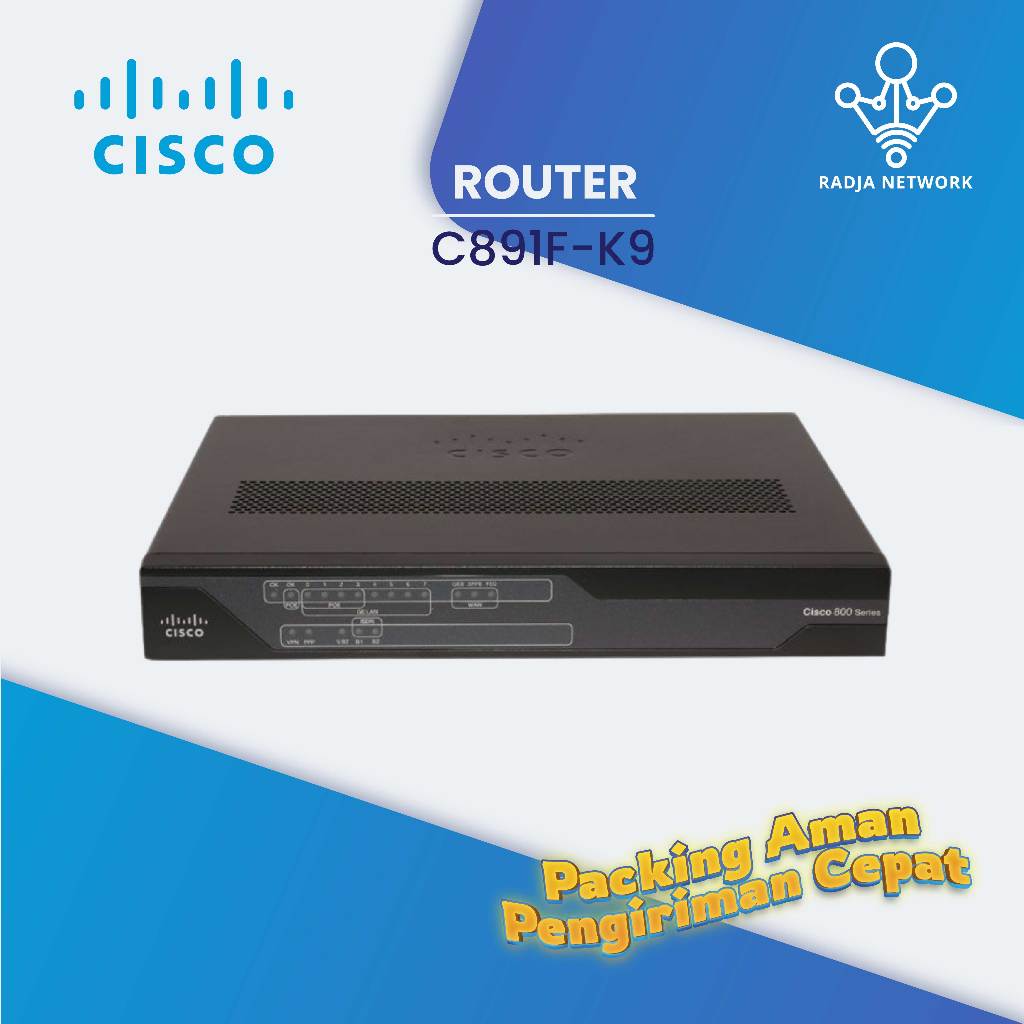 Jual Cisco 891F Gigabit Ethernet Security Router | Shopee Indonesia