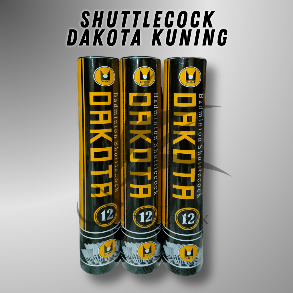 Jual ORIGINAL Shuttlecock/Cock/Kok Dakota Kuning | Shopee Indonesia