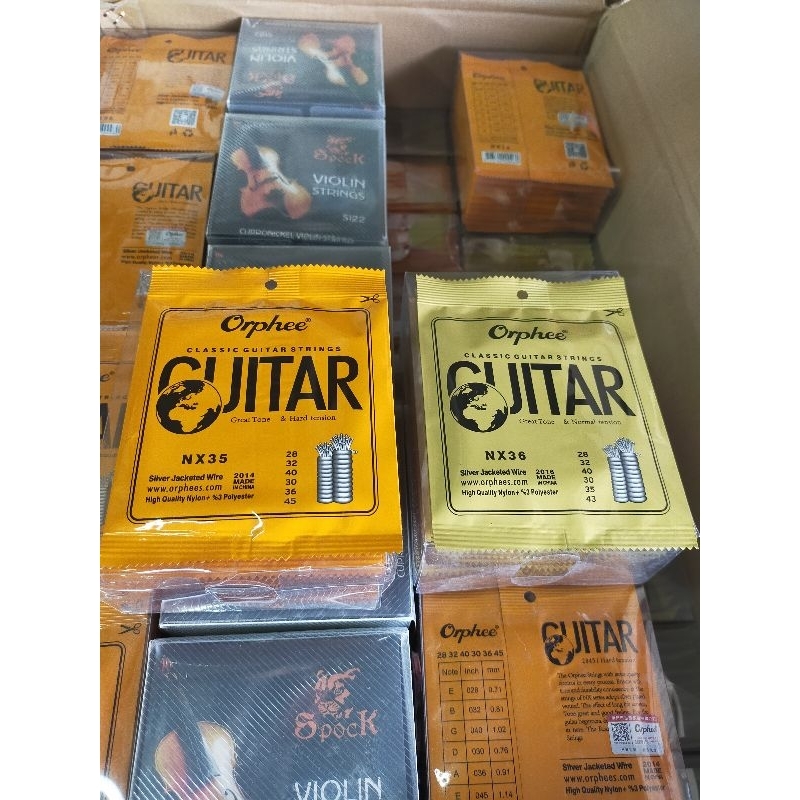 Jual Senar Gitar Akustik Nylon Classic Orphee | Shopee Indonesia
