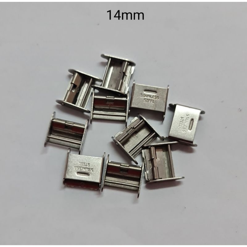 Jual buckle pengait rantai jam tangan (14mm) | Shopee Indonesia