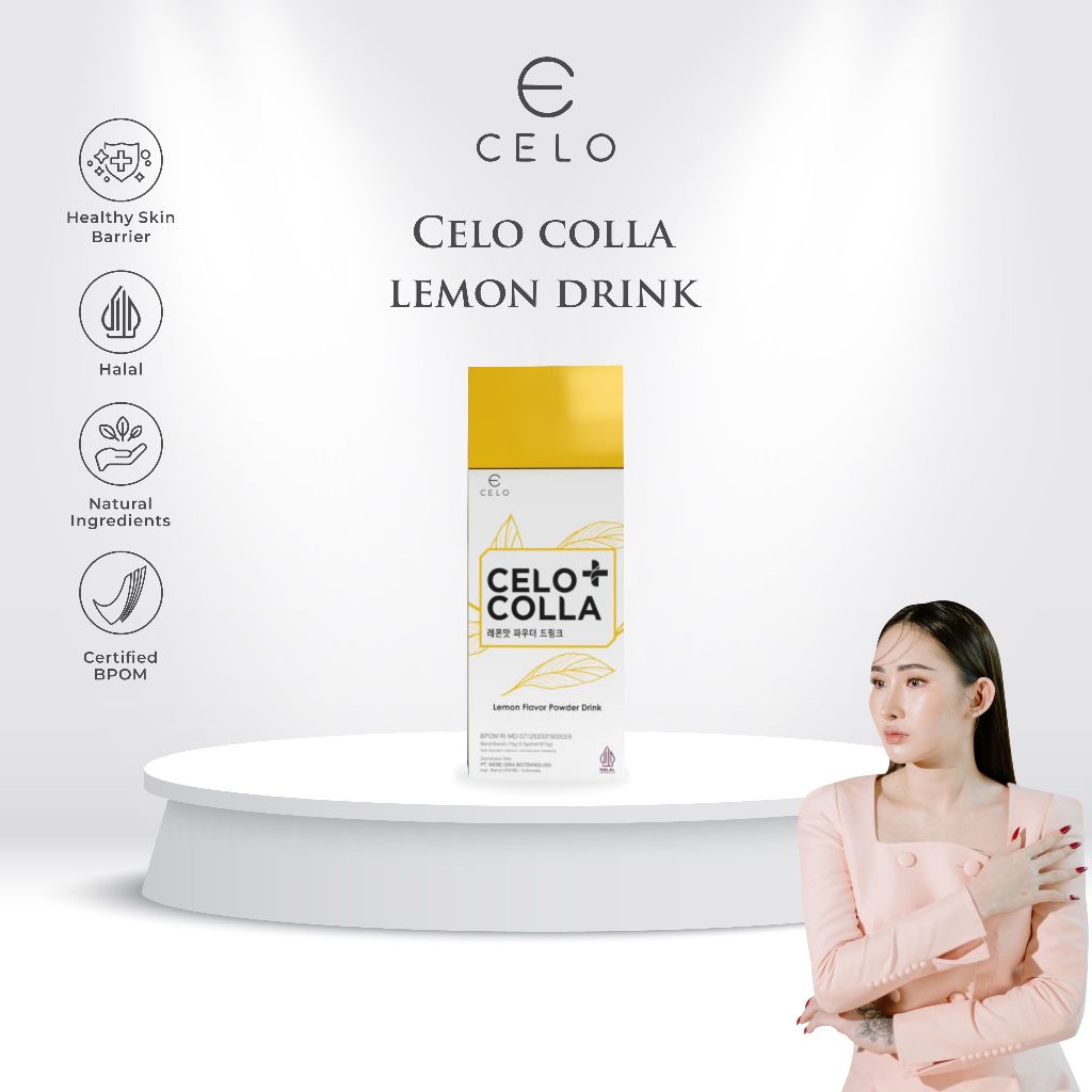 Jual CELO COLLA+ LEMON POWDER DRINK | Shopee Indonesia