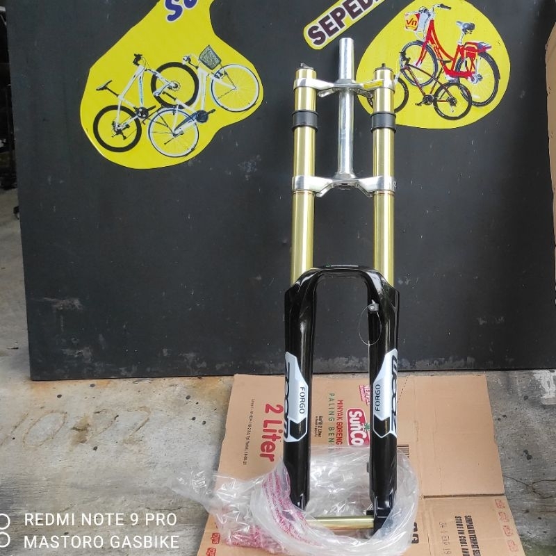 Jual Fork DH ZOOM DH 680 TA Travel 180mm | Shopee Indonesia