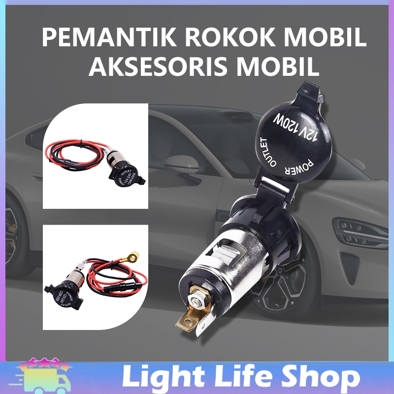 Jual Pengapian rokok mobil 12-24V Lighter Socket Charger Mobil ...