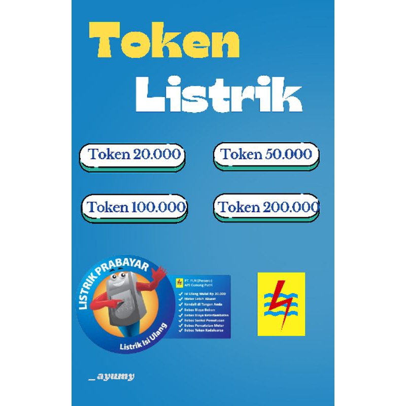 Jual Token Listrik Prabayar || Token listrik part 1 | Shopee Indonesia