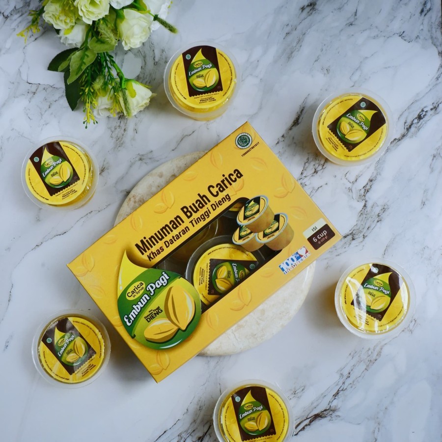 Jual Carica Segar Merk Embun Pagi Dieng Khas Wonosobo Kemasan Box ...