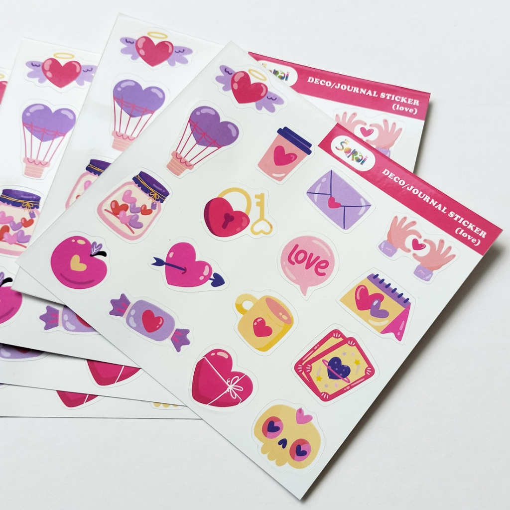 Jual STIKER MINI DECO | JOURNAL KIT | STIKER JURNAL LUCU | STICKER ...