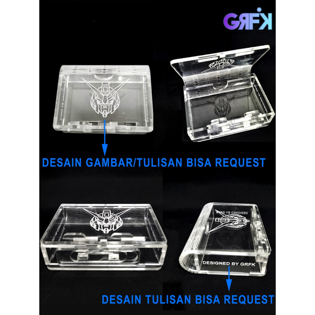 Jual Kotak BoxTempat penyimpanan CGRT RK Akrilik Bisa Custom Grafir ...