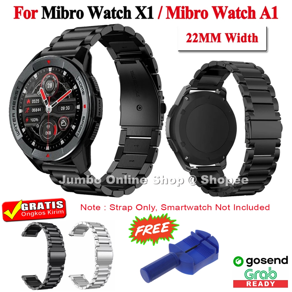 Jual TALI JAM FOR MIBRO WATCH X1 - MIBRO WATCH A1 MODEL STAINLESS STEEL ...