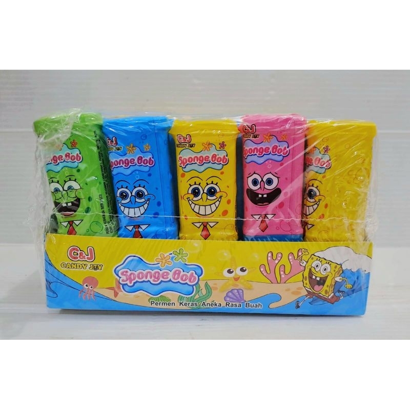 Jual Permen Cemilan Snack Kartun Spongebob Lucu Mainan Anak Murah (isi ...