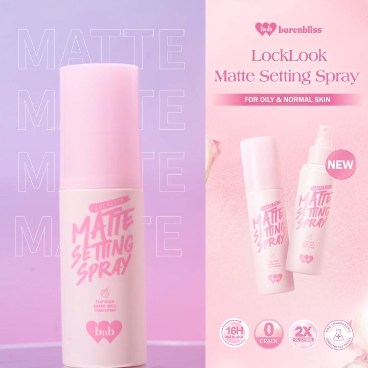 Jual BNB barenbliss LockLook Matte Setting Spray 50ML | Shopee Indonesia