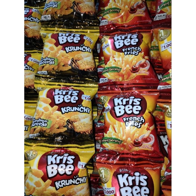 Jual KrisBee French Fries/Krunchy 1 Renteng Isi 10 Pcs | Shopee Indonesia
