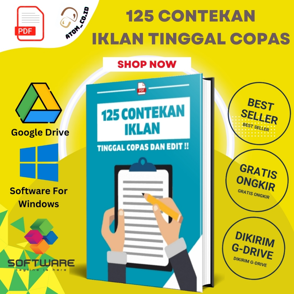 Jual 125 Contekan Copywriting Iklan Promosi Siap Copas Edit dan Posting ...