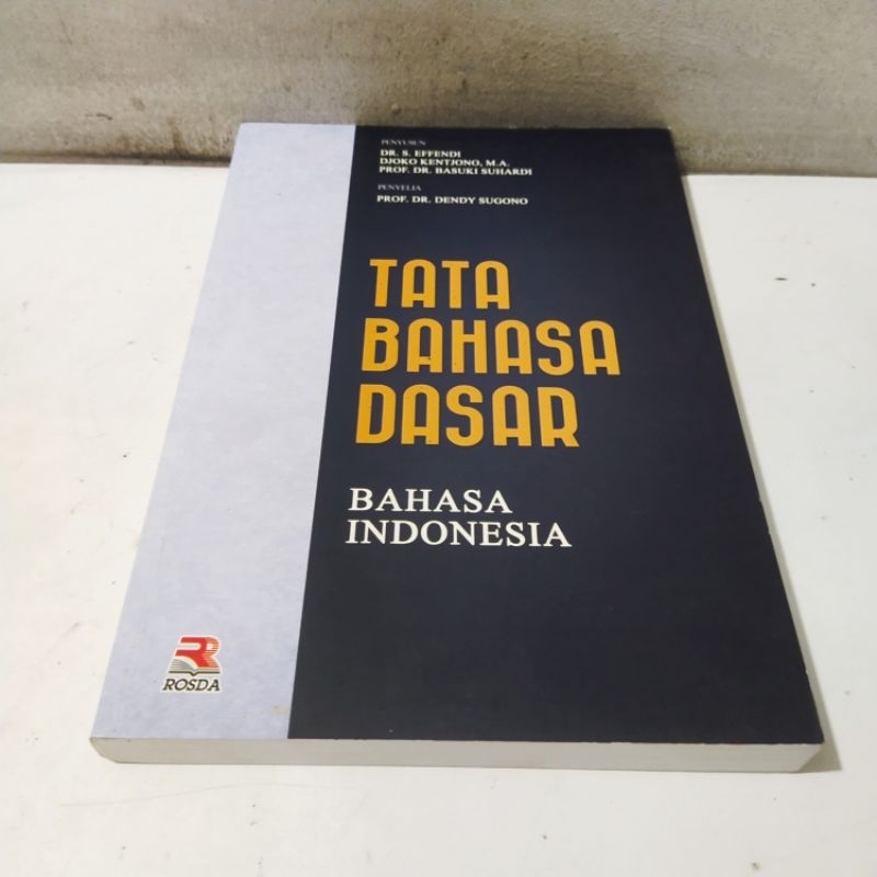 Jual Buku Obral Super Murah - Buku Tata Bahasa Dasar Bahasa Indonesia ...