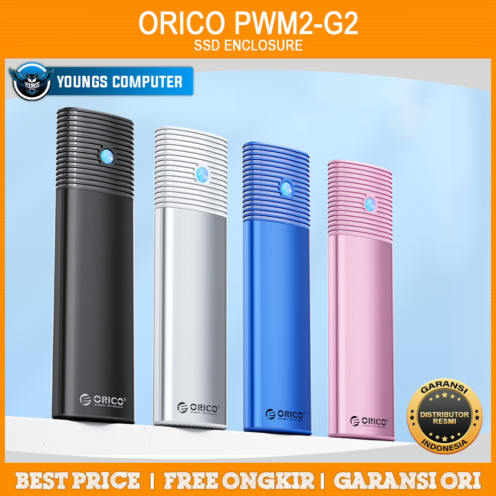 Jual ORICO SSD M.2 NVME CASE ENCLOSURE 10Gbps Type C to C PWM2-G2 | Shopee Indonesia