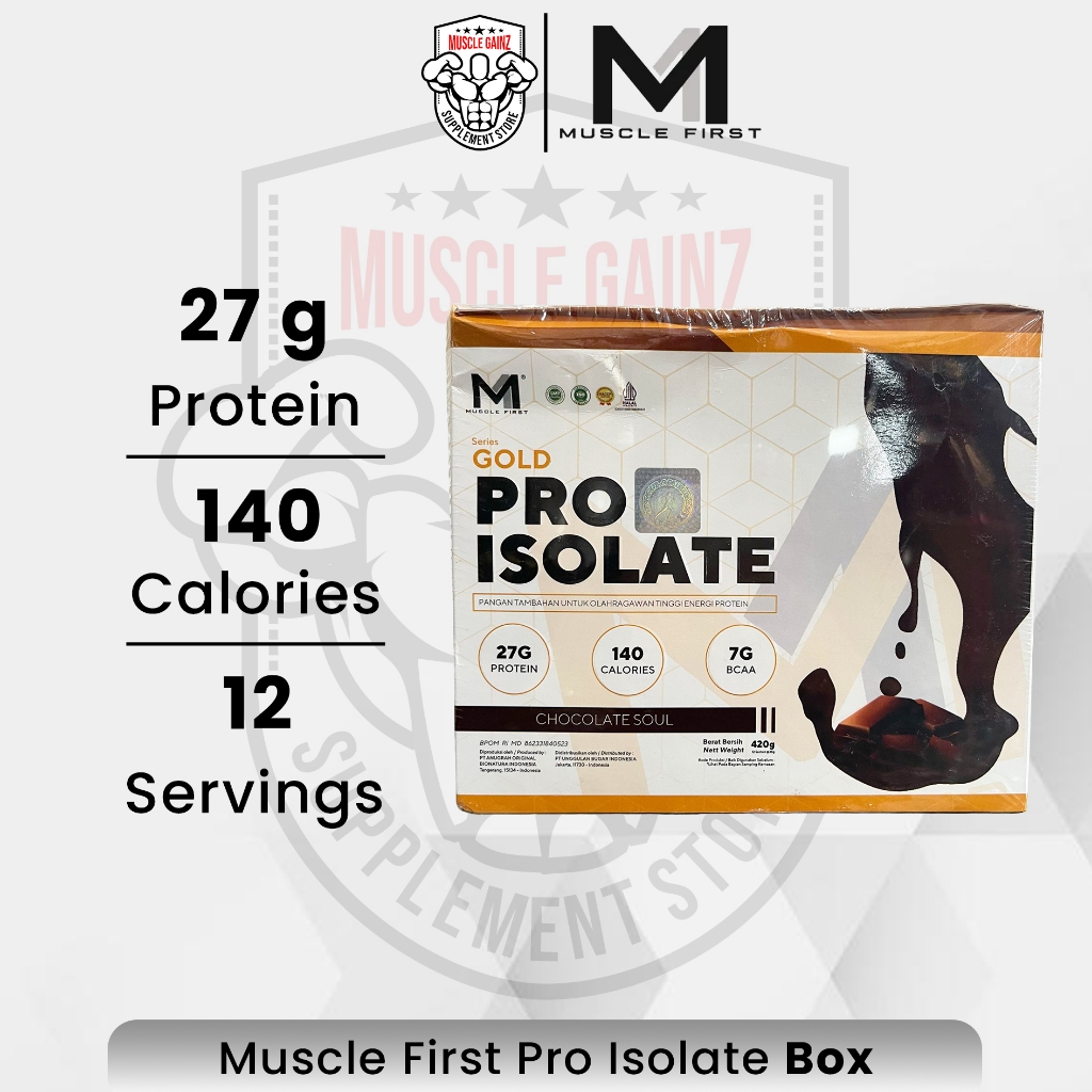 Jual M1 Pro Isolate Box Muscle First | Shopee Indonesia