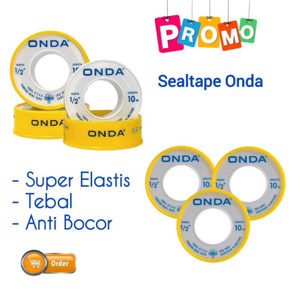 Jual Sealtape Siltip Kran Air Solatip Keran Air Anti Bocor Panjang 10 ...