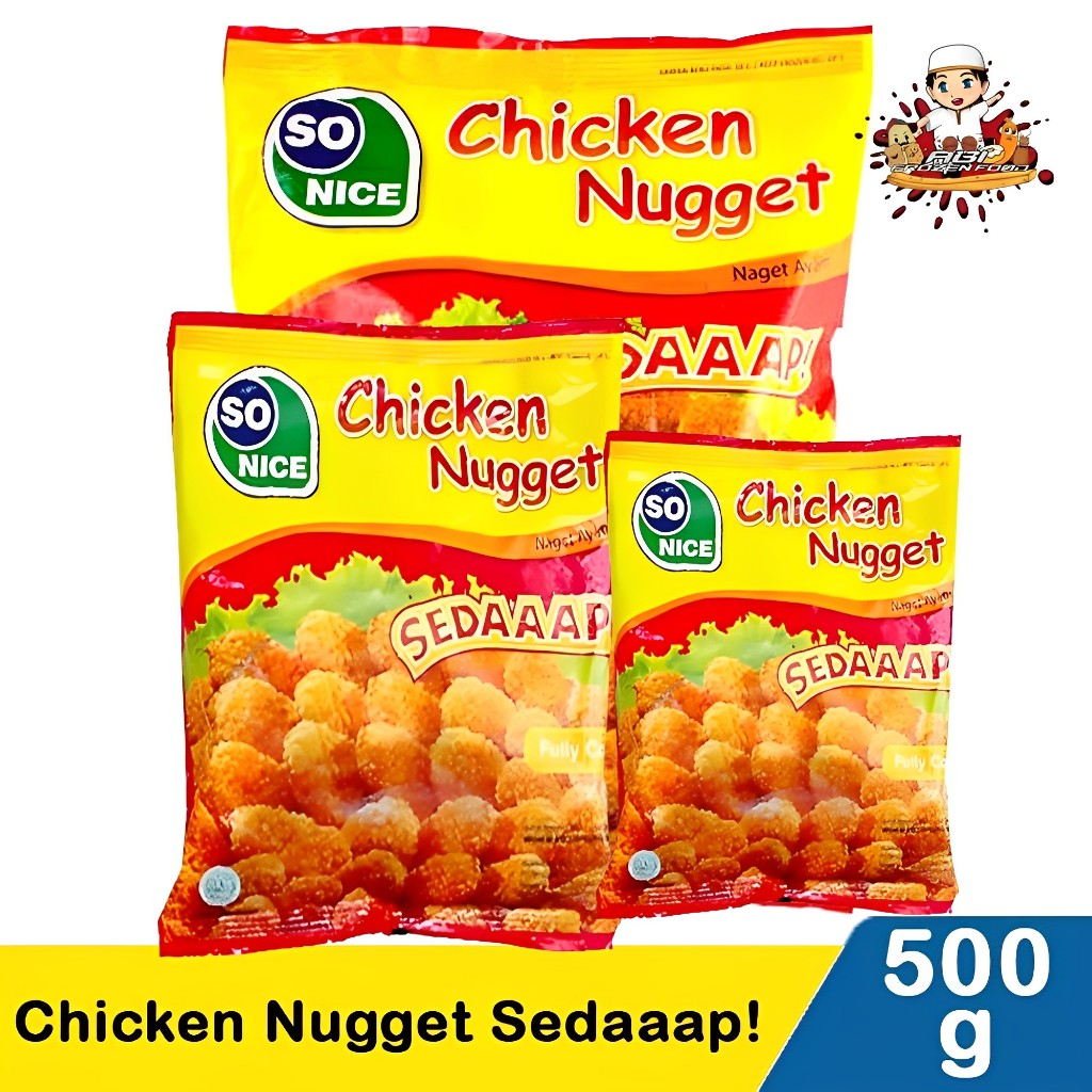 Jual NUGGET SO NICE 500GR | Shopee Indonesia