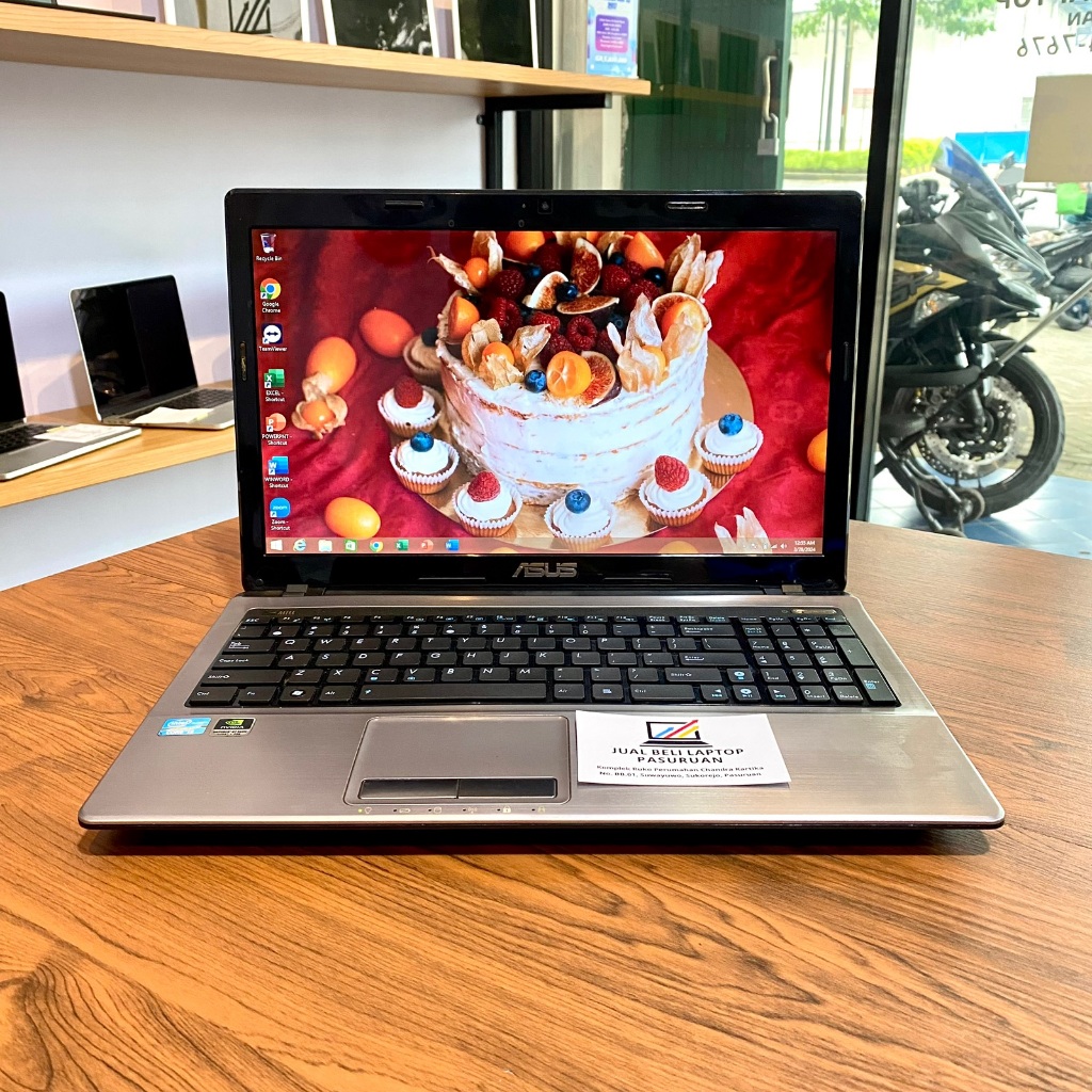 Jual ASUS K53SV, Intel Core i3 gen-2, Ram 4GB, HDD 640gb, GT 540M, Display 15.6inch | Shopee ...