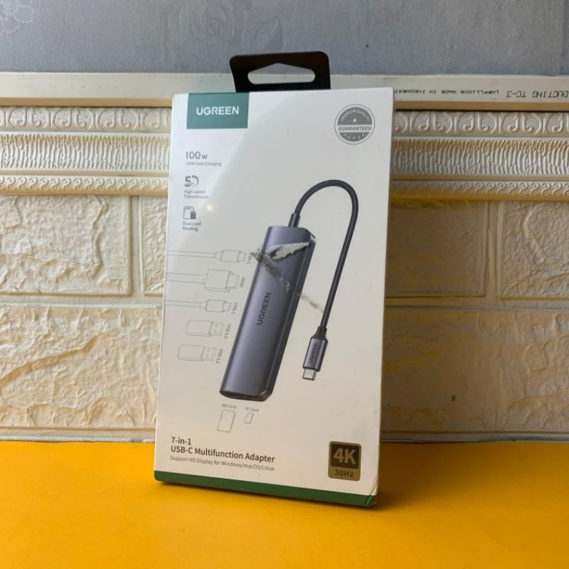 Jual UGreen 7in1 USB C Multifunction Adapter | Shopee Indonesia