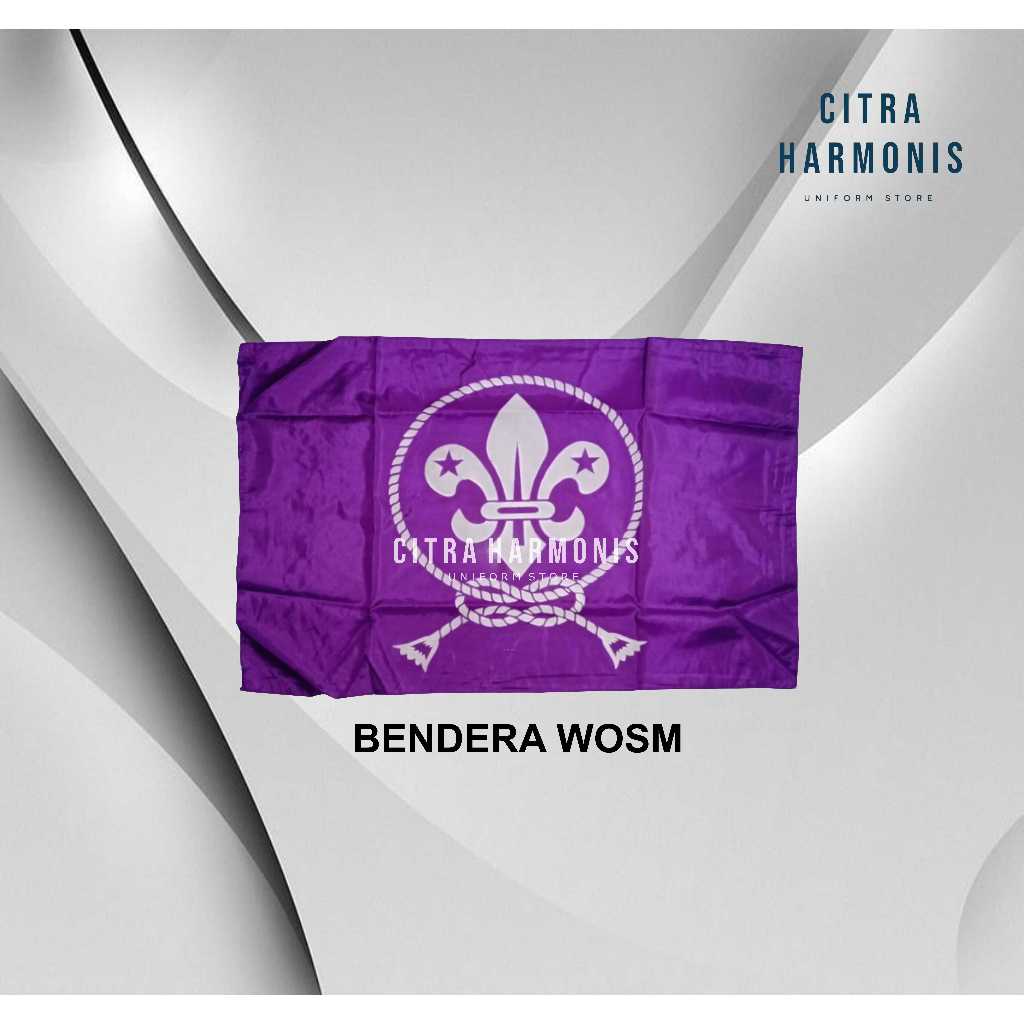 Jual BENDERA WOSM PRAMUKA | Shopee Indonesia