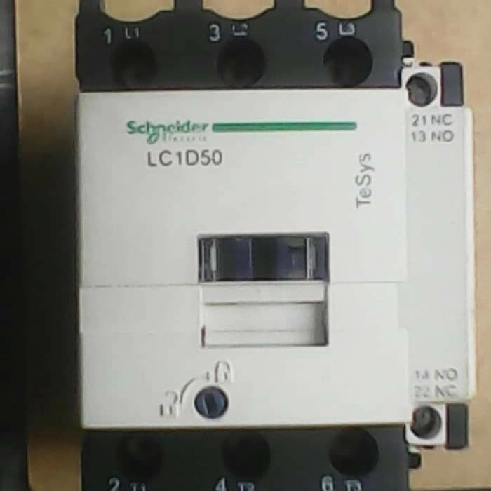 Jual Contactor Kontaktor Schneider LC1D50 LC1D50M7 LCID50 LCID50M7 220V ...