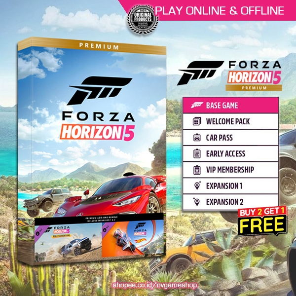 Jual Forza Horizon 5 Premium Edition Online PC Original | Shopee Indonesia