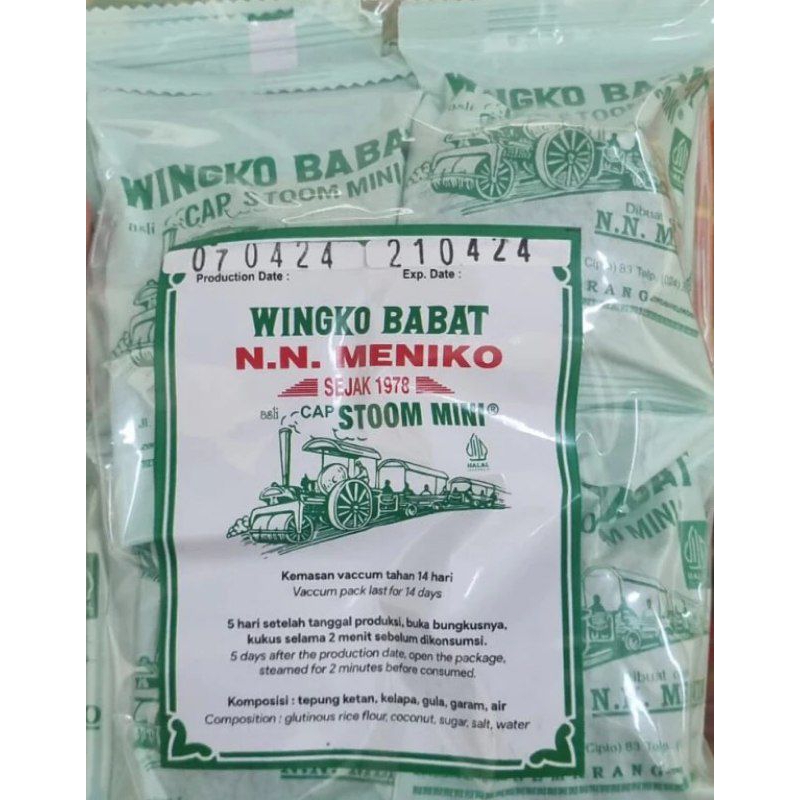 Jual Wingko Babat N.n Meniko Original ( vakum ) | Shopee Indonesia