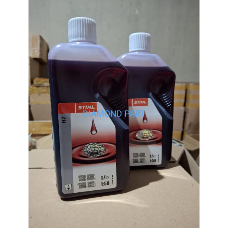 Jual OLI 2T STIHL 1L 1:50 oli 2t untuk mesin 2T | Shopee Indonesia