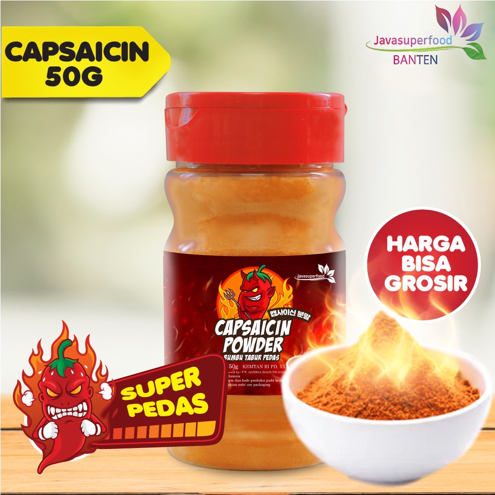 Jual Cabe Bubuk Super Pedas / Bubuk Cabe Pedas / Bubuk Cabe Extra Hot ...