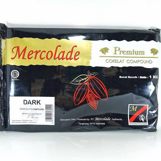 Jual MERCOLADE Dark / White Compound 1KG | Shopee Indonesia