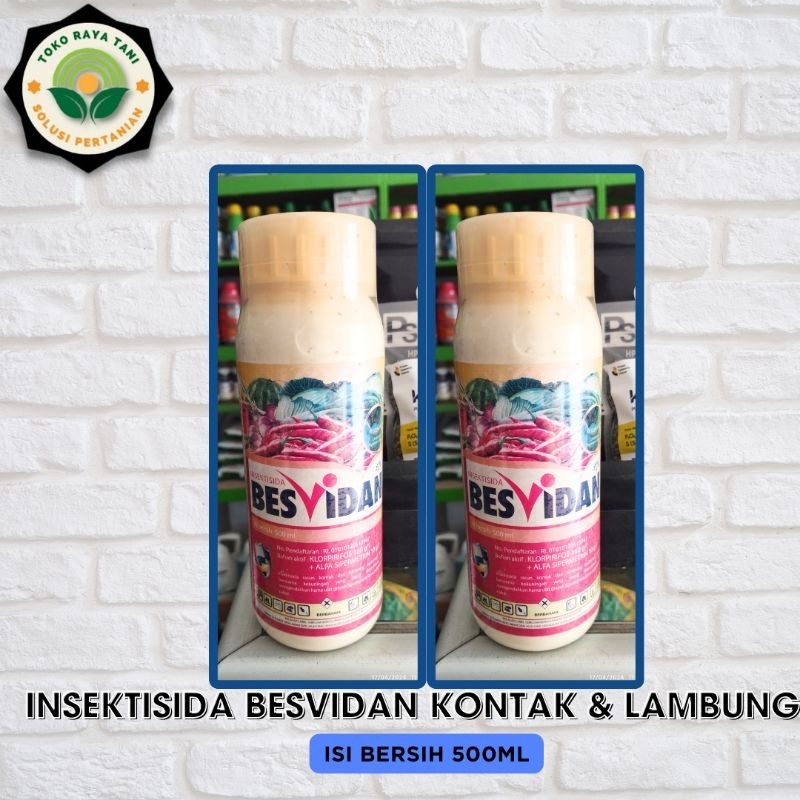Jual Jual Pembasmi Hama Pada Tanaman Sayur dll Besvidan 500ml ...