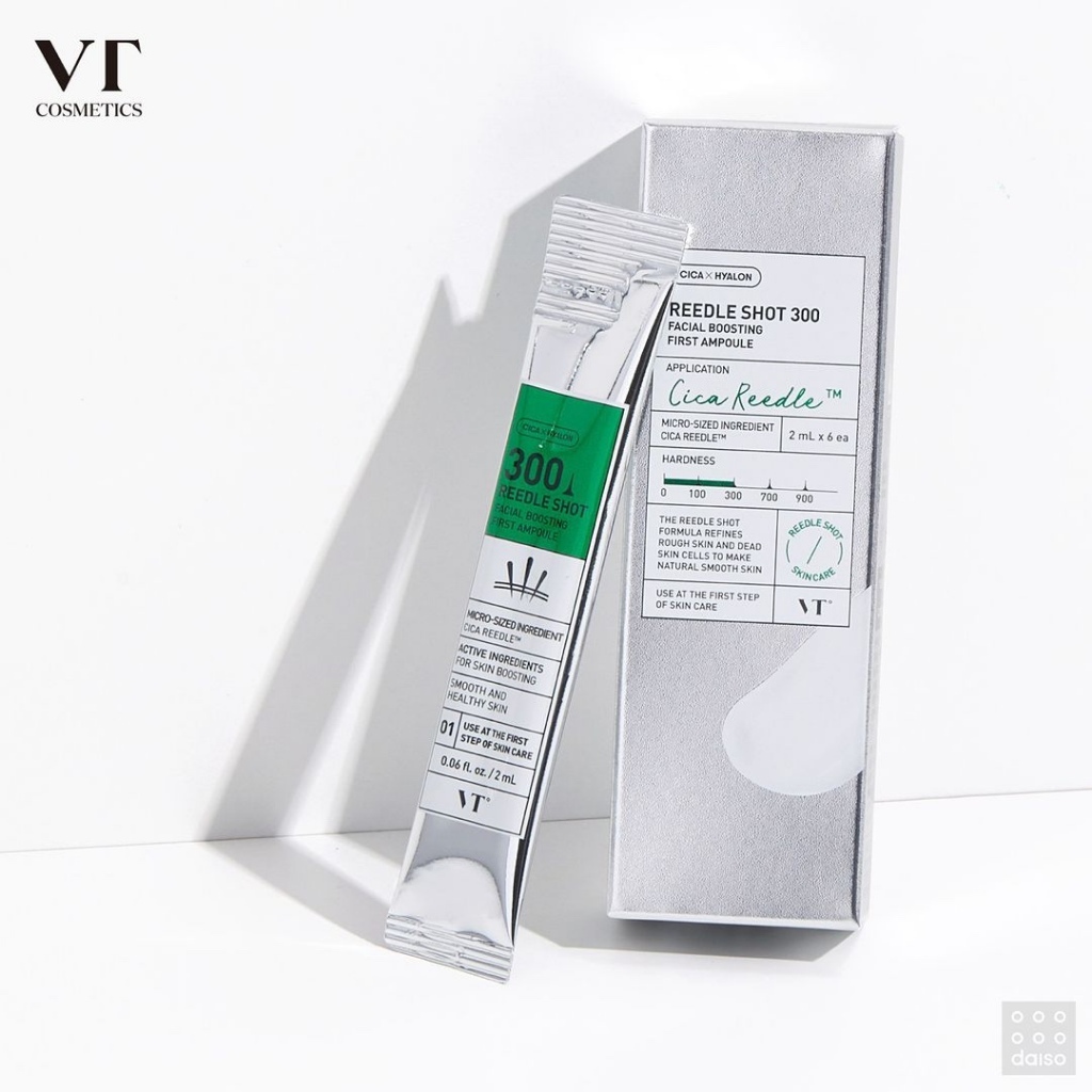 Jual [READY STOCK - SACHETS] VT COSMETICS CICA REEDLE SHOT 100 AMPOULER (2ml x 7ea) VT REEDLE ...