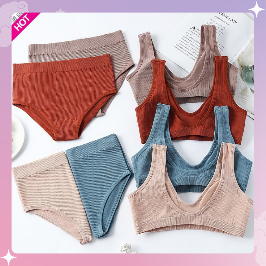 Jual VO-BS962 COD ONE SET BRA & CD SPORT BRA SEXY KOREAN STYLE IMPORT ...