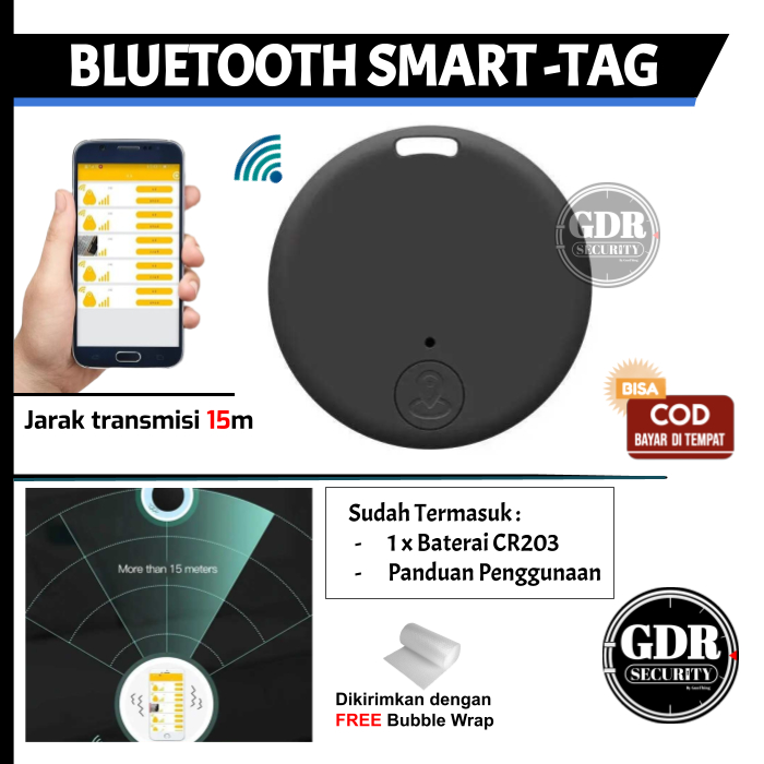 Jual Smart Tag Bluetooth / Smart Tracker / Airtag Keyfinder / Anti-Lost ...