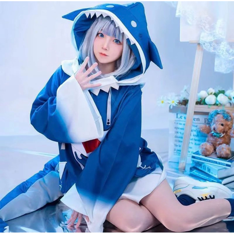 Jual gawr gura hololive vtuber costume cosplay taobao import china | Shopee Indonesia
