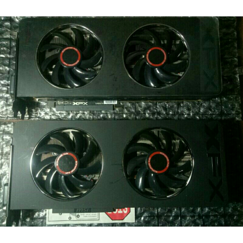Jual Vga XFX Radeon R9 280X OC Black Edition DD 3GB GDDR5 384Bit, Vram ...