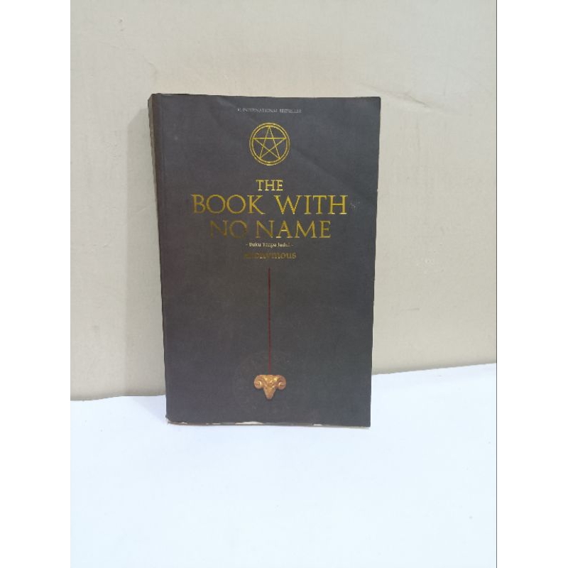 Jual Buku The Book With No Name Anonymous Preloved bekas original ...