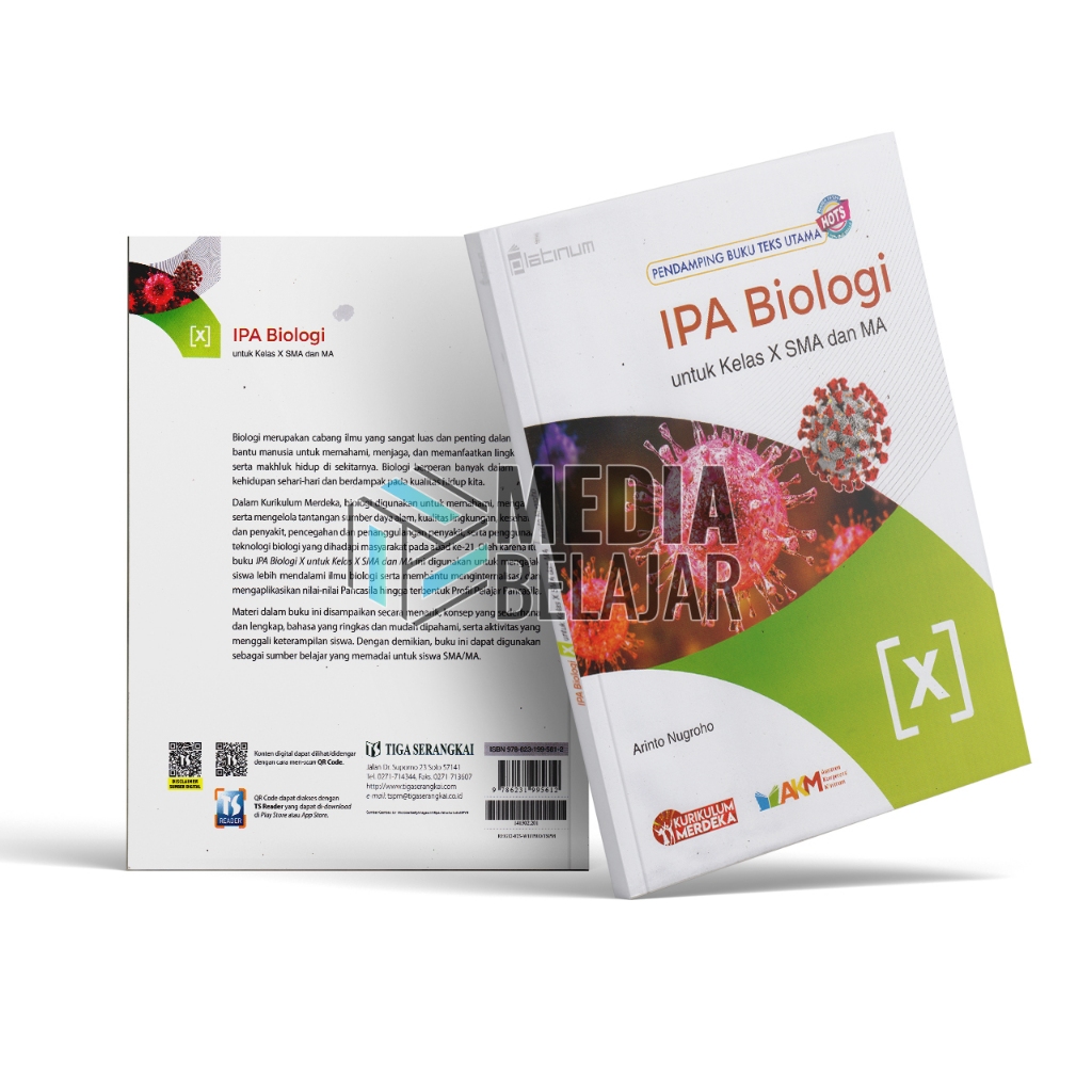 Jual Buku Kelas 10 Kurikulum Merdeka SMA Tiga Serangkai Platinum | Shopee Indonesia