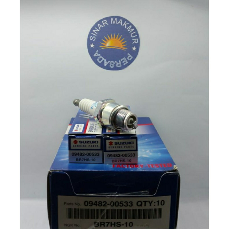 Jual BUSI BR7HS-10 (09482-00533) SUZUKI MESIN TEMPEL 15PK & 30PK ORI ...