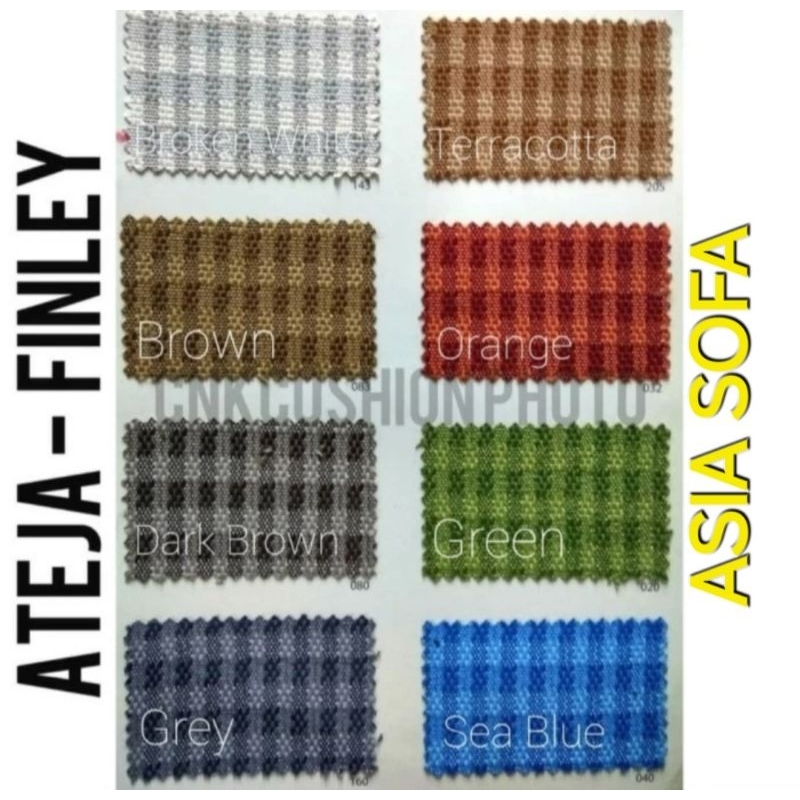 Jual FINLEY ATEJA : KAIN BAHAN SOFA - BANTAL SOFA - KAIN TEBAL | Shopee ...