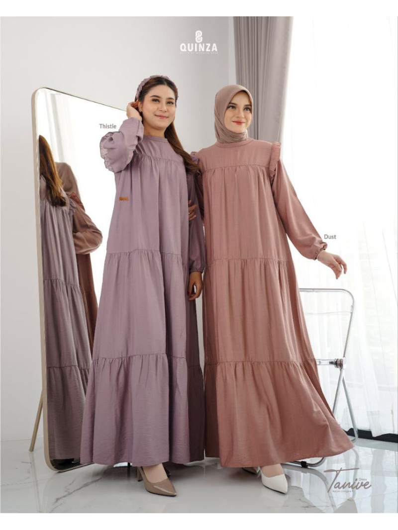 Jual PRODUK TERBARU TANIVE DRESS BY QUINZA ORI || Dress rumahan ...