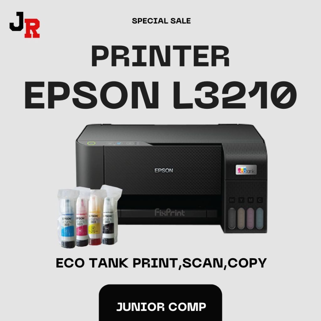 Jual PRINTER Epson EcoTank L3210/L 3210 A4 All-in-One Ink Tank Printer (Pengganti Epson L3110 ...