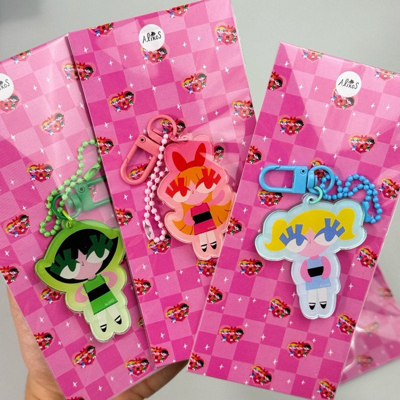 Jual The Powerpuff Girls PPG Acrylic Keychain by Alixos | Shopee Indonesia