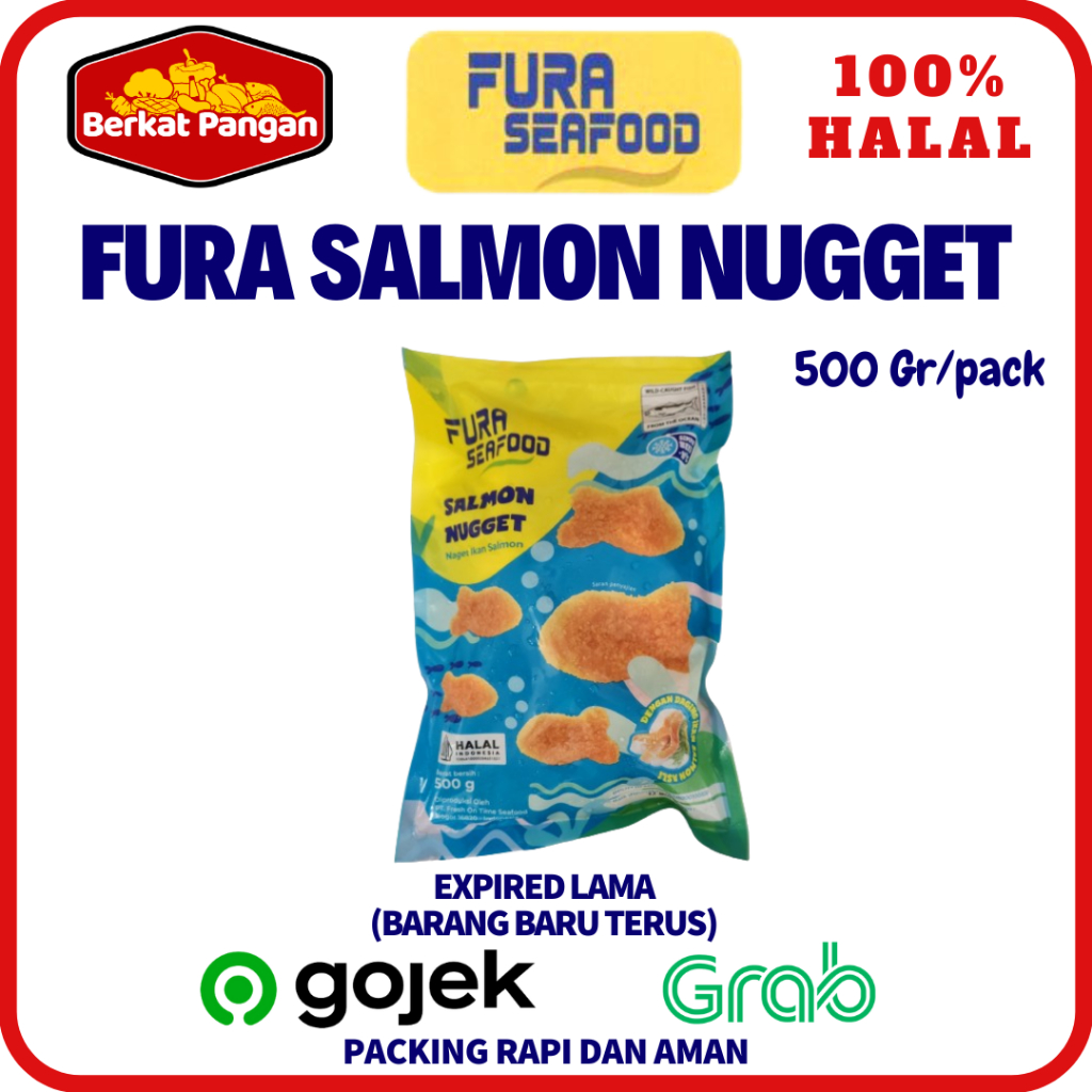 Jual FURA Seafood Salmon Nugget 500gr | Shopee Indonesia